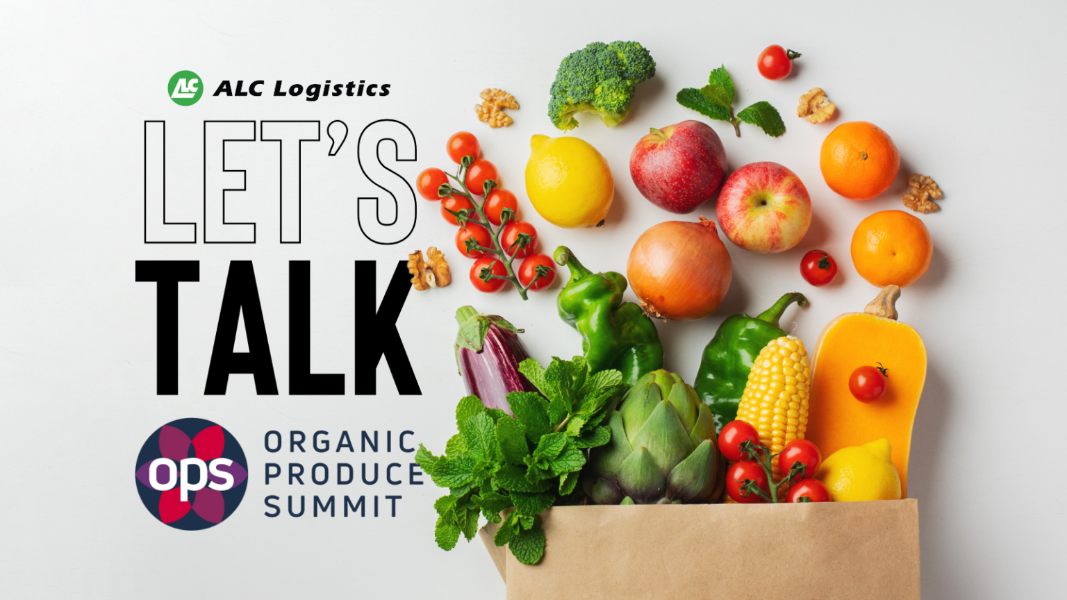 ALC Logistics is Attending the Organic Produce Summit 2025